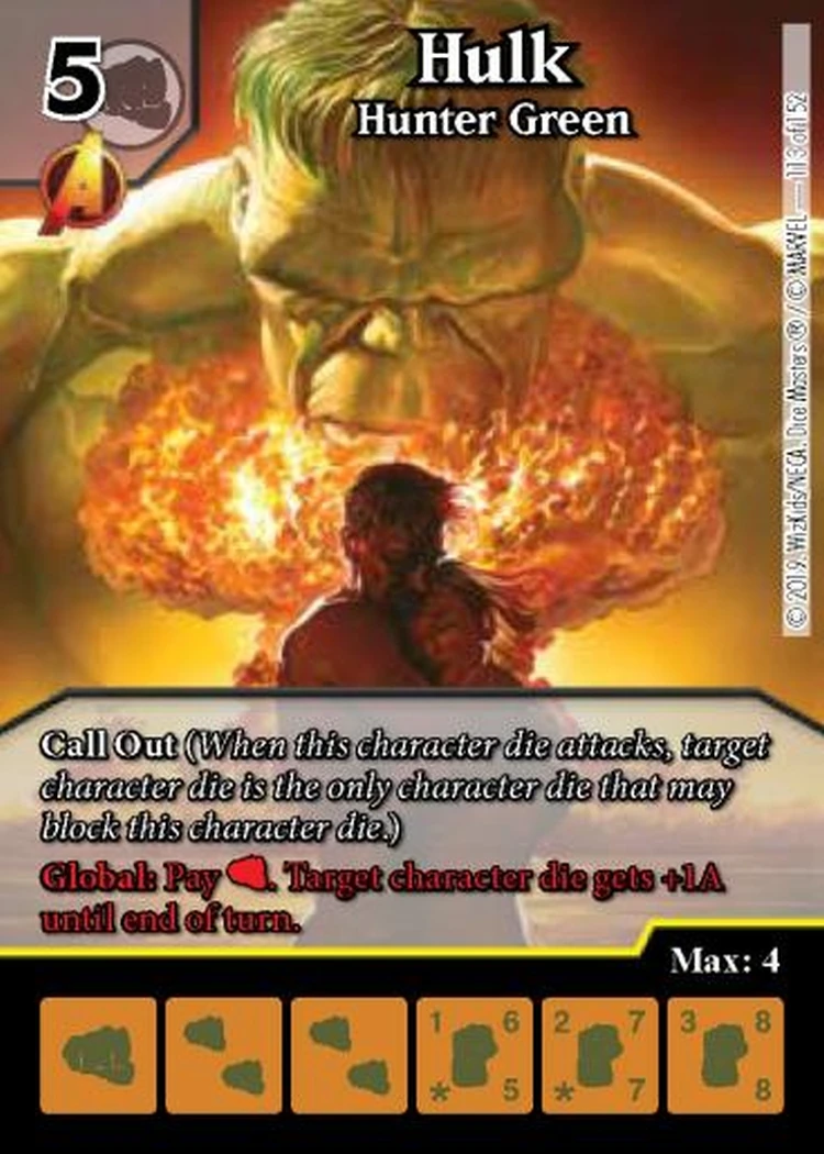 Hulk - Hunter Green (AIGDP) | CardGuide Wiki | Fandom