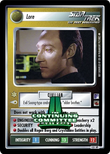 Lore (VP TCC) | CardGuide Wiki | Fandom