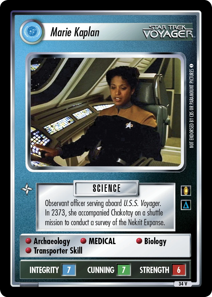 Marie Kaplan (Meta) | CardGuide Wiki | Fandom