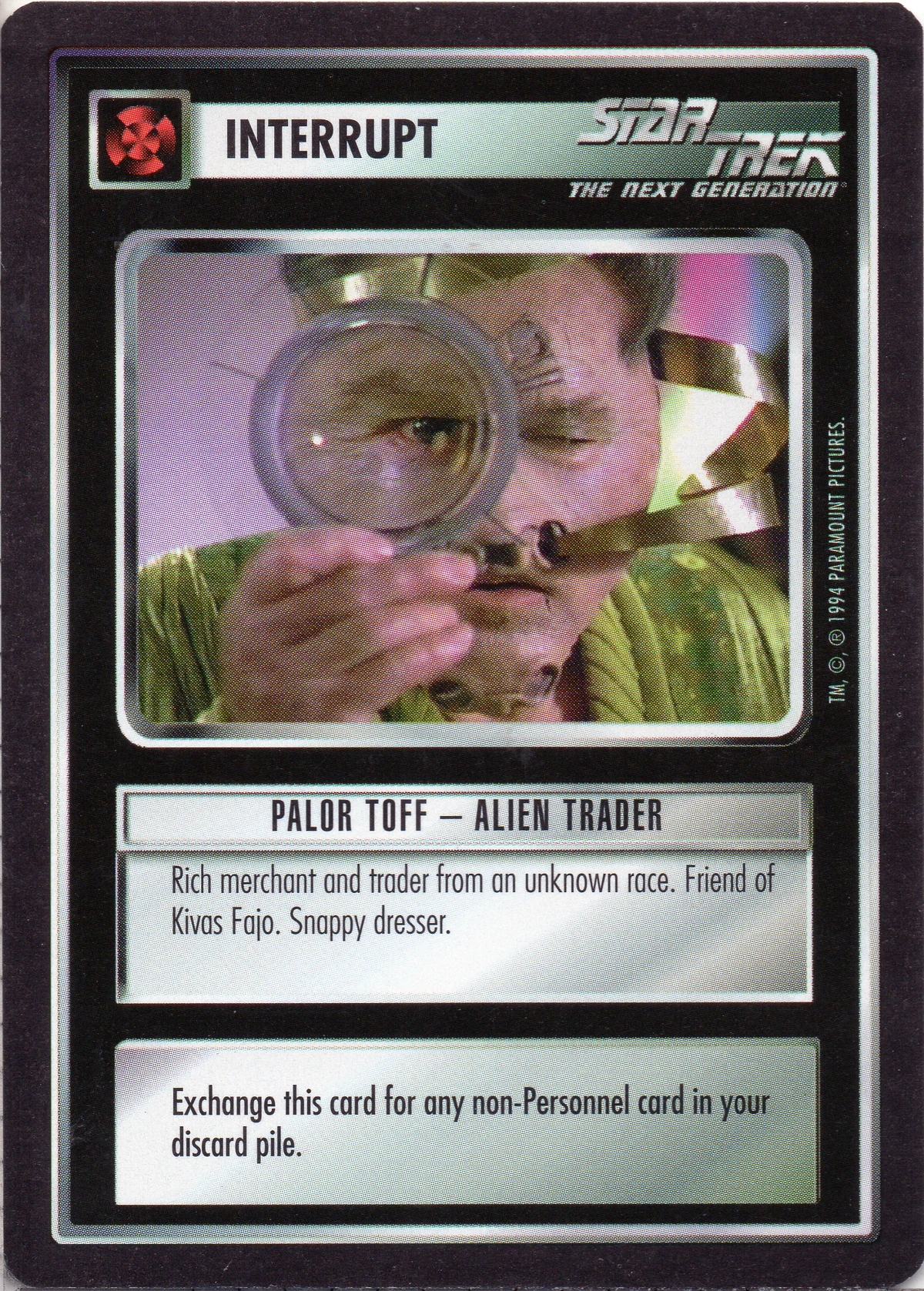 Palor Toff - Alien Trader (PL) | CardGuide Wiki | Fandom