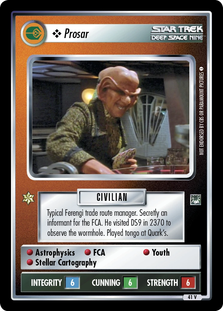 Prosar (TGQ) | CardGuide Wiki | Fandom