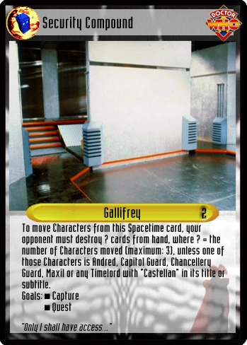 Security Compound (LoT) | CardGuide Wiki | Fandom