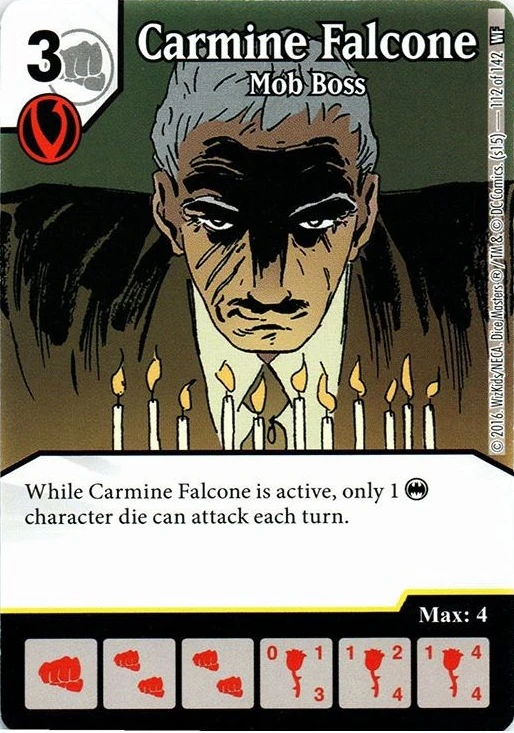 Carmine Falcone - Mob Boss (WFDM) | CardGuide Wiki | Fandom