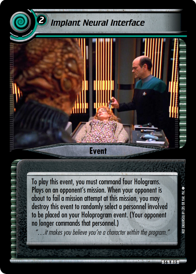Implant Neural Interface Ctk Cardguide Wiki Fandom