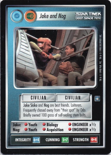Jake and Nog (DS9) | CardGuide Wiki | Fandom