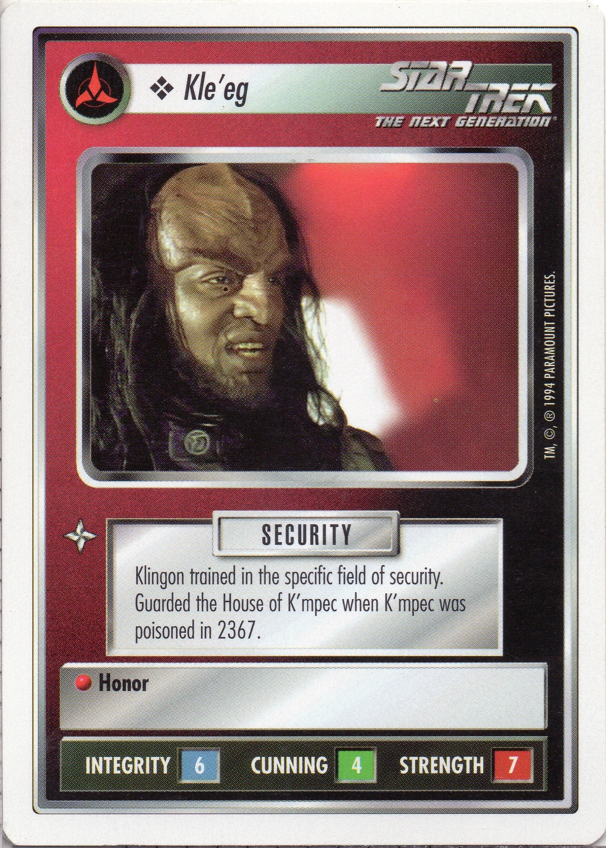 Kle'eg (PU94) | CardGuide Wiki | Fandom