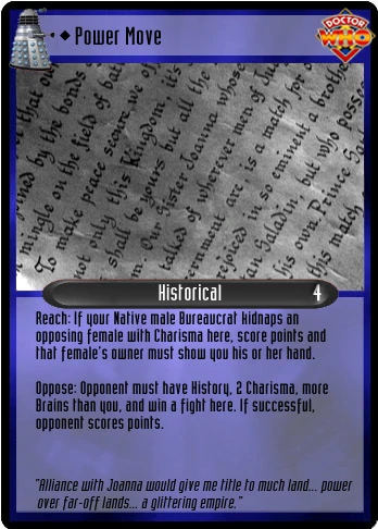 Power Move (BS) | CardGuide Wiki | Fandom