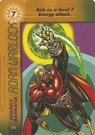 Adam Warlock - Energy Barrage (P) | CardGuide Wiki | Fandom