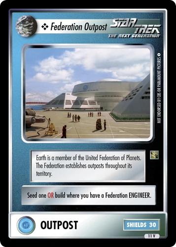 Federation Outpost (TNGS) | CardGuide Wiki | Fandom