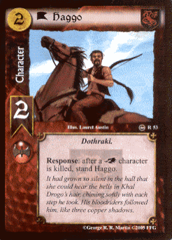Haggo (ASoT) | CardGuide Wiki | Fandom