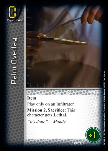 Palm Overlay (1E) | CardGuide Wiki | Fandom