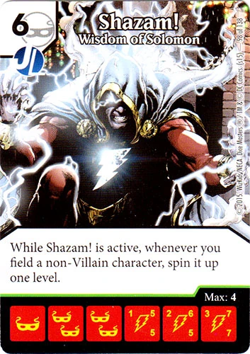 Shazam! - Wisdom of Solomon (JLDM) | CardGuide Wiki | Fandom