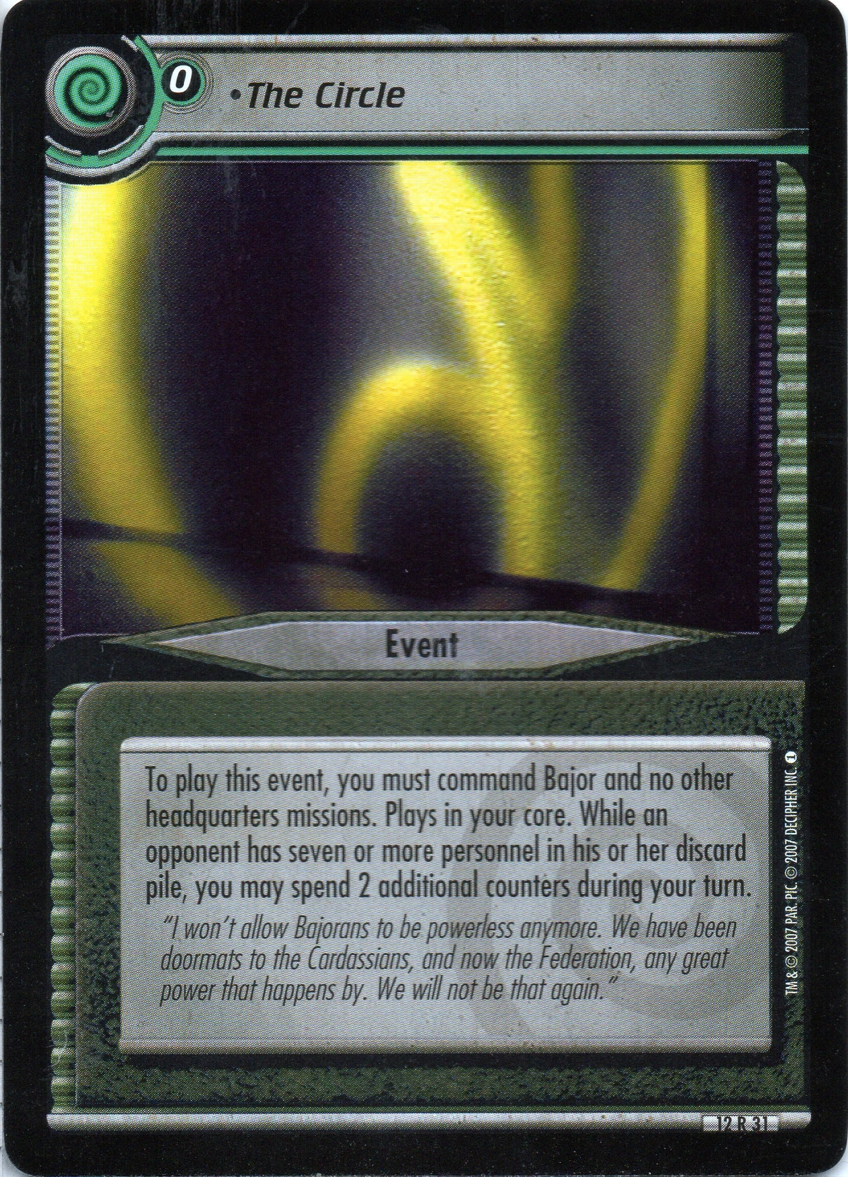 The Circle (TATV) | CardGuide Wiki | Fandom