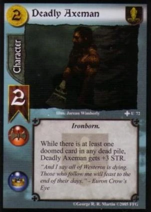 Deadly Axeman (WiE) | CardGuide Wiki | Fandom