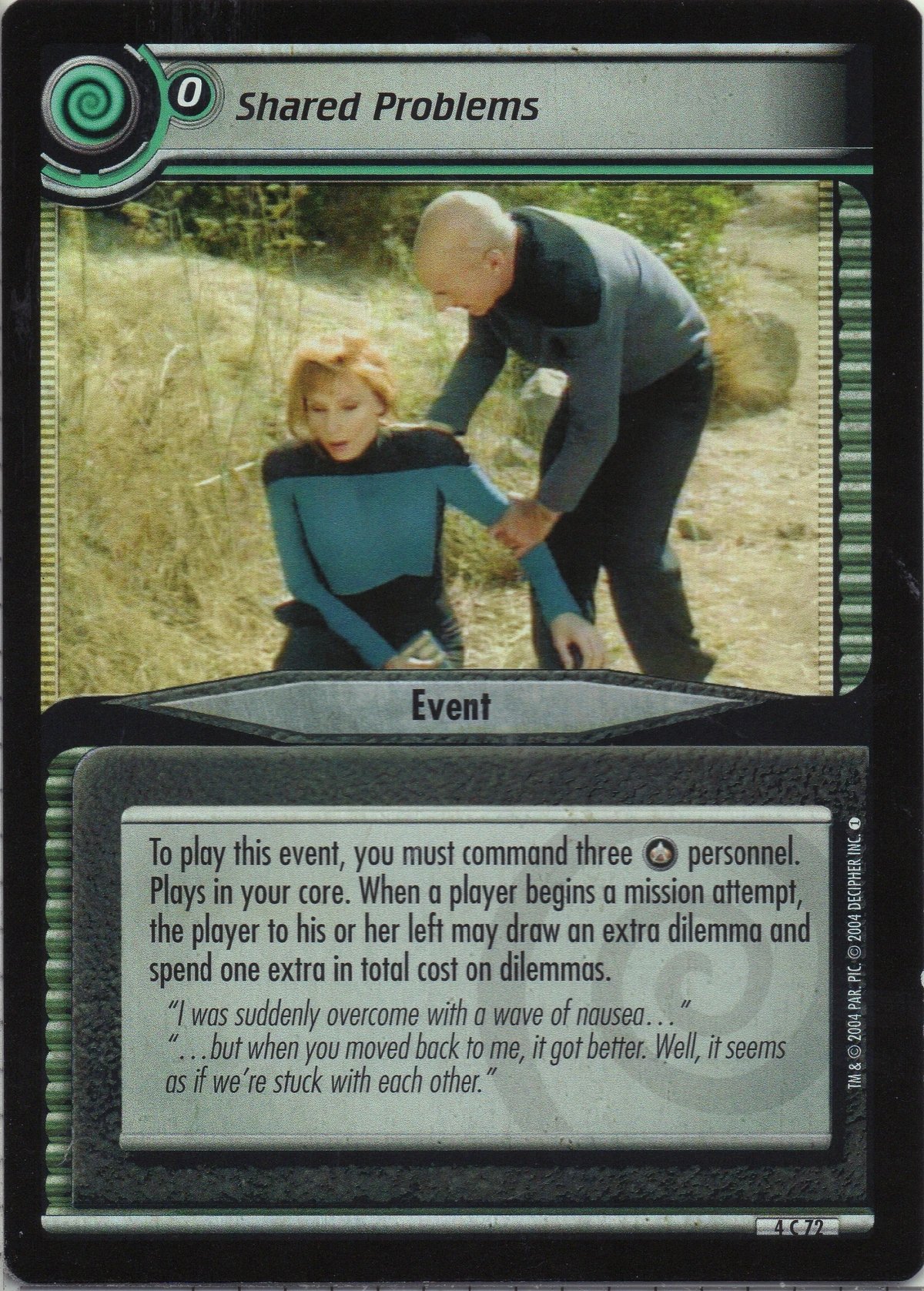 Shared Problems (NE) | CardGuide Wiki | Fandom