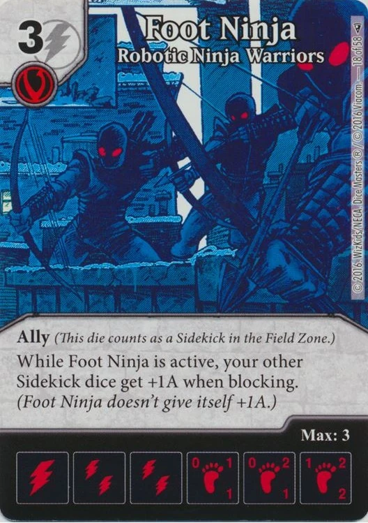 Foot Ninja - Robotic Ninja Warriors (TMNT) | CardGuide Wiki | Fandom