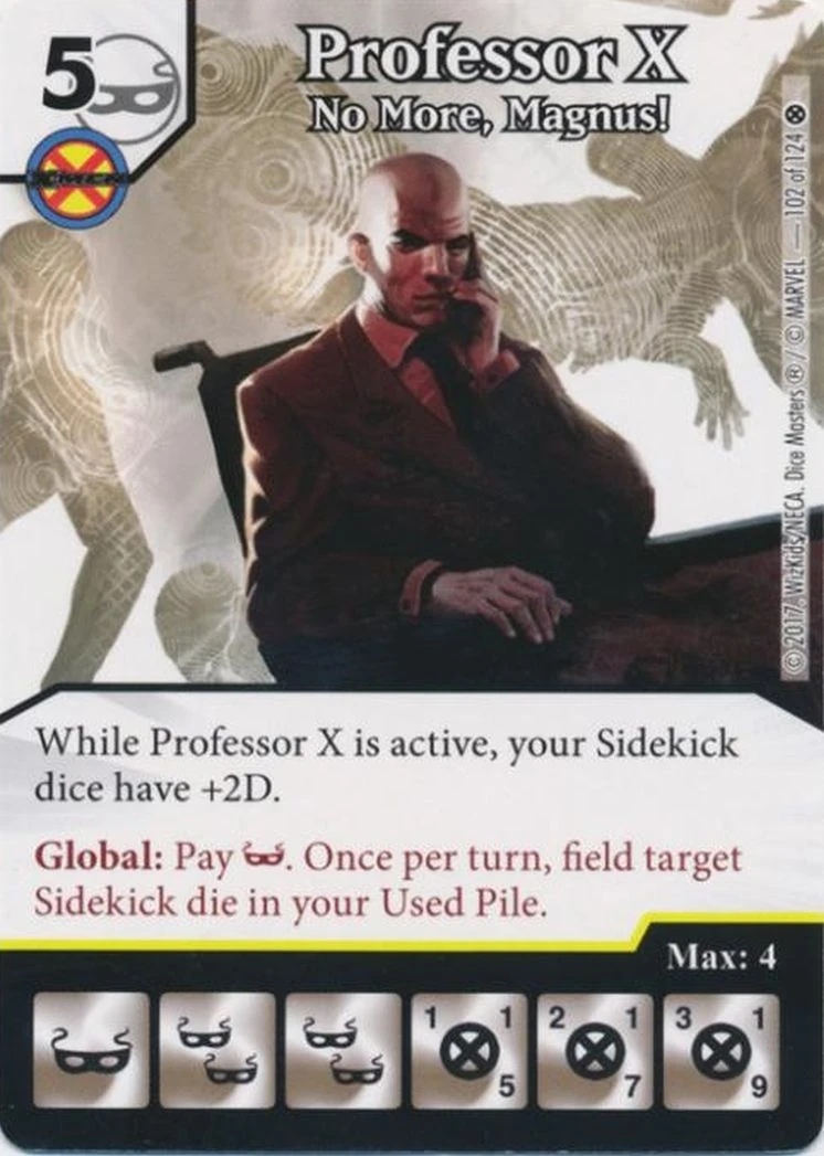 Professor X - No More, Magnus! (XMFC) | CardGuide Wiki | Fandom