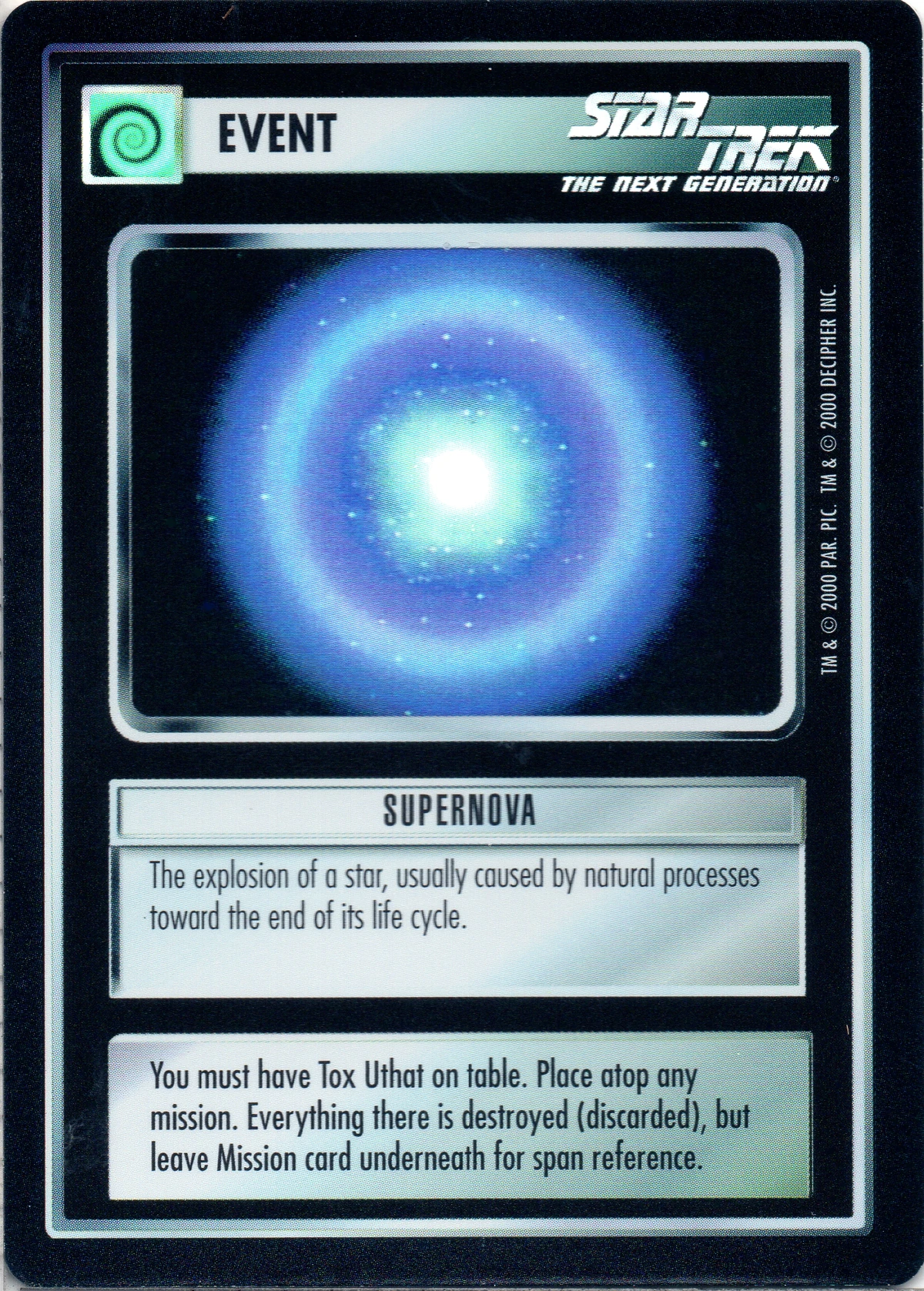 Supernova (Reflections) | CardGuide Wiki | Fandom