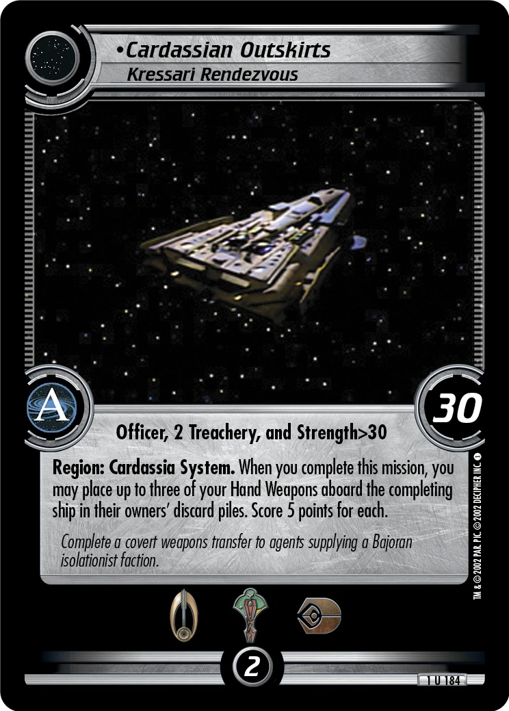 Cardassian Outskirts | CardGuide Wiki | Fandom