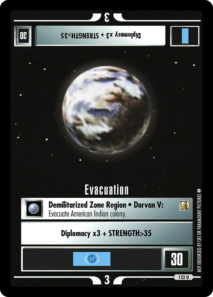 Evacuation (PR) | CardGuide Wiki | Fandom