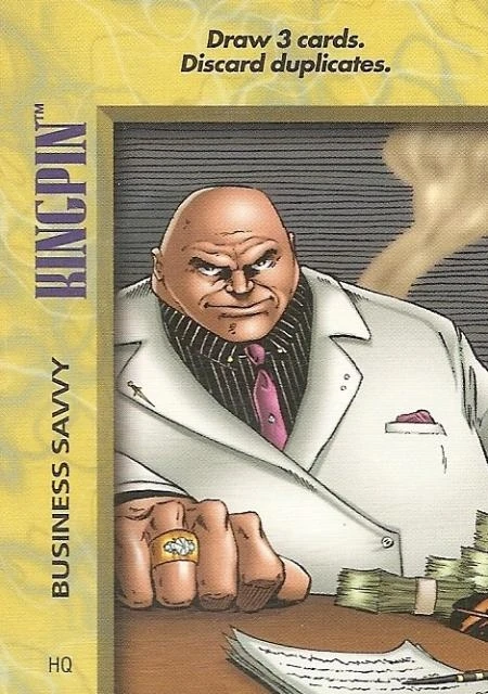 Kingpin - Business Savvy (IQOP) | CardGuide Wiki | Fandom