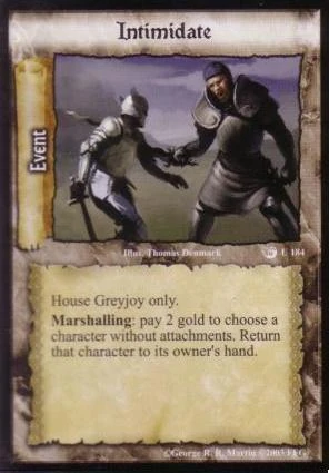 Intimidate (I&FE) | CardGuide Wiki | Fandom