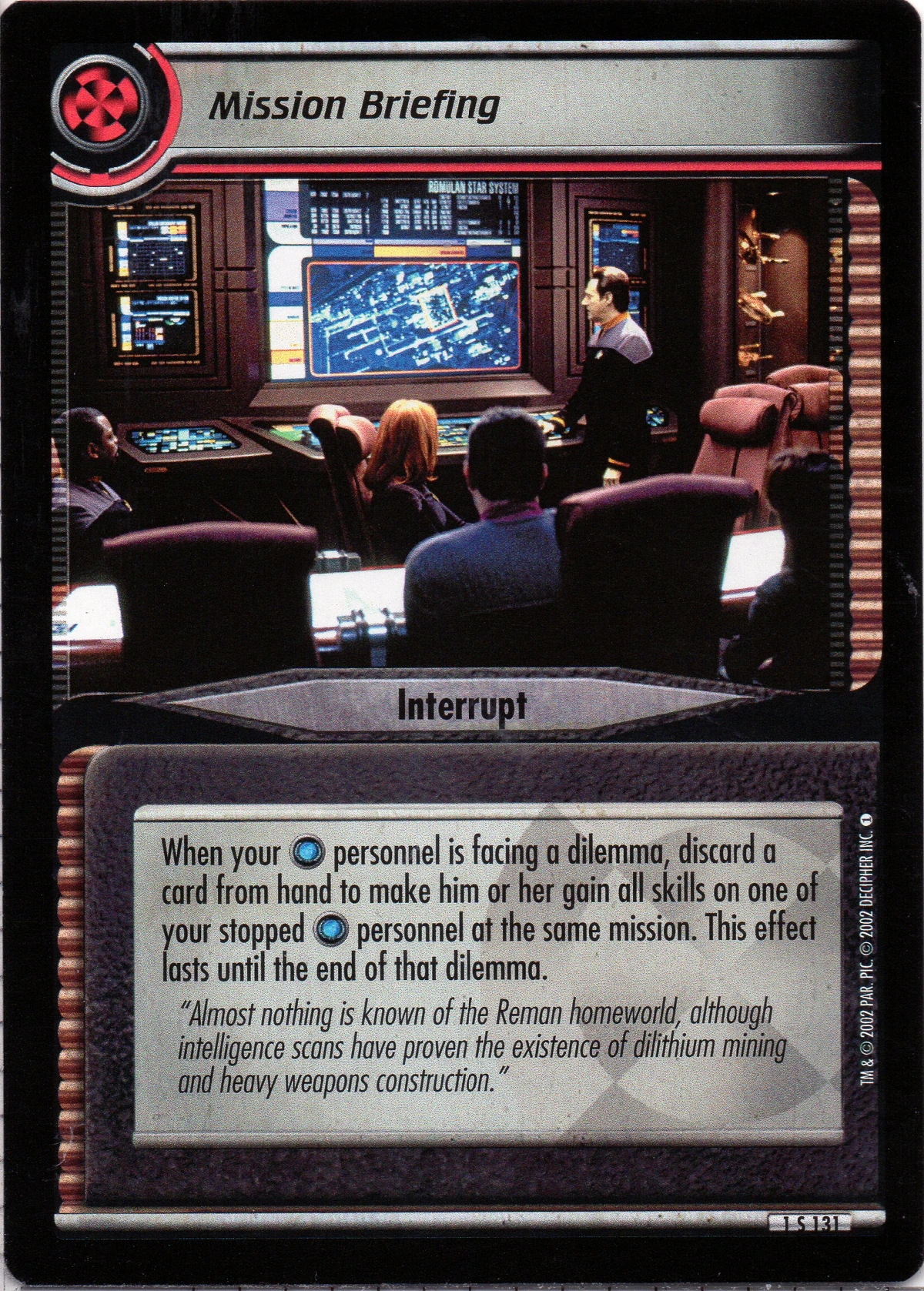 Mission Briefing (2E) | CardGuide Wiki | Fandom