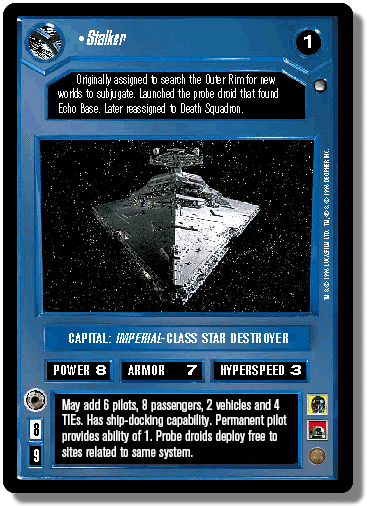 Stalker (Hoth) | CardGuide Wiki | Fandom