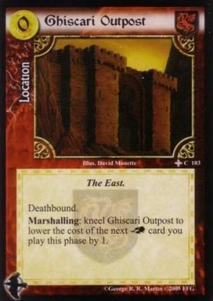 Ghiscari Outpost (WiE) | CardGuide Wiki | Fandom