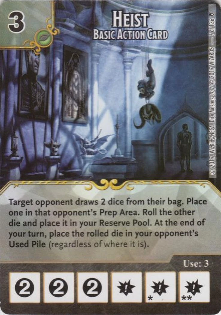 Heist - Basic Action Card (ToA) | CardGuide Wiki | Fandom