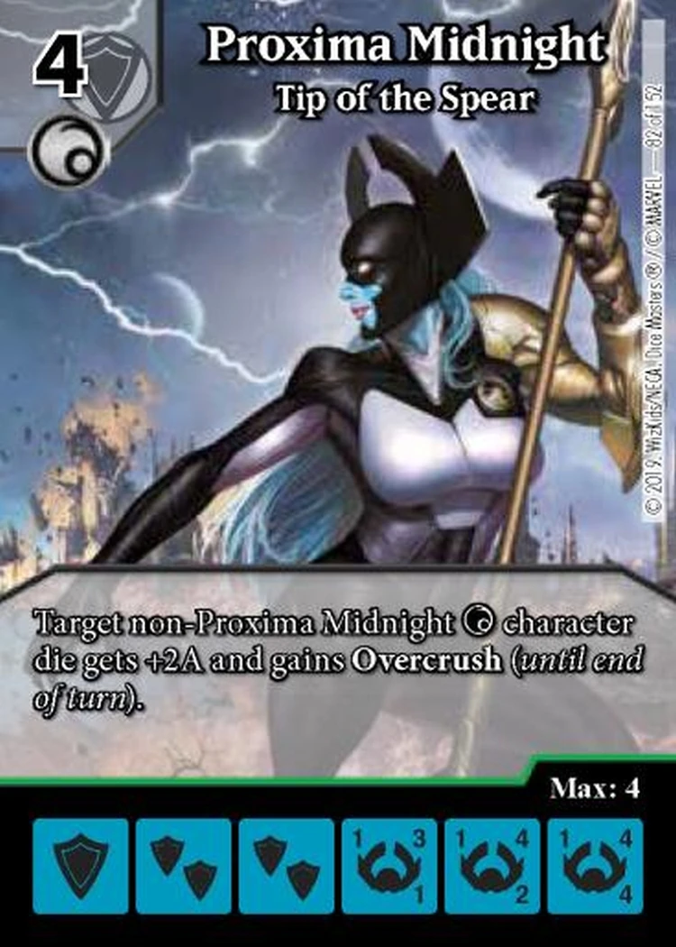 Proxima Midnight - Tip of the Spear (AIGDP) | CardGuide Wiki | Fandom