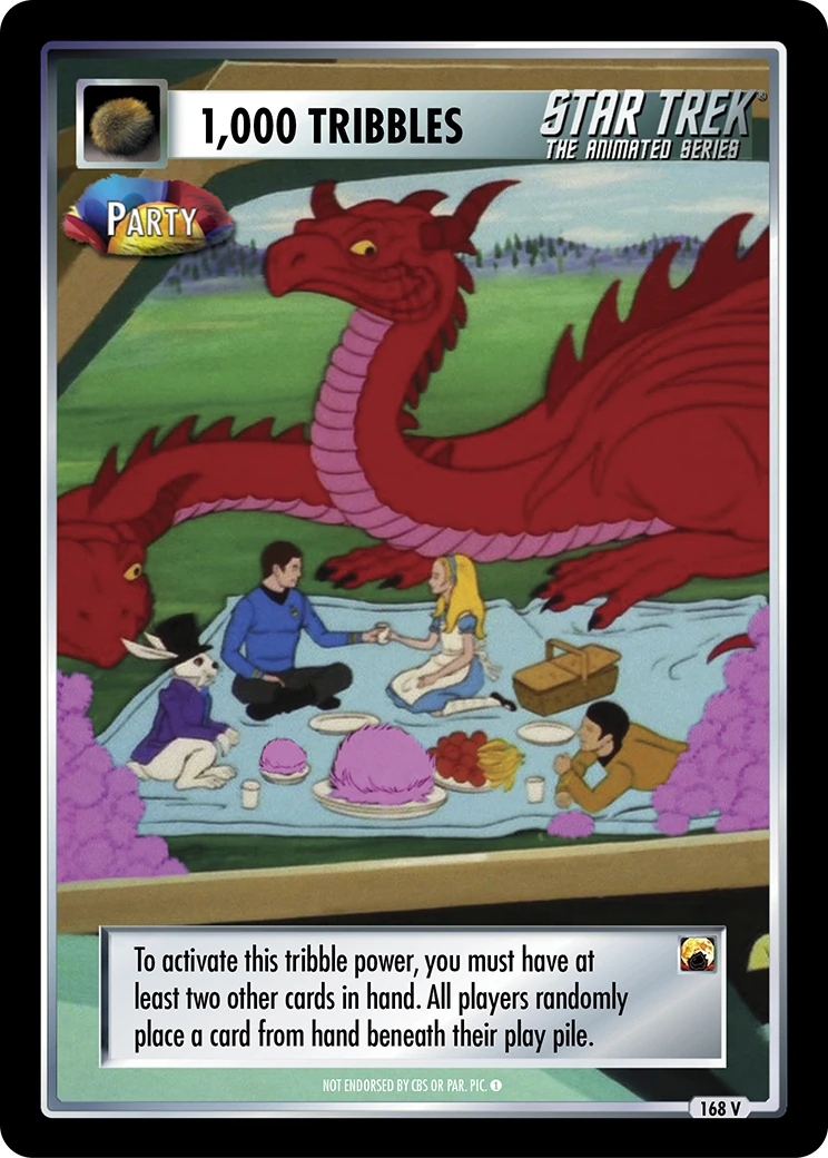 1,000 Tribbles - Party (BBR) | CardGuide Wiki | Fandom