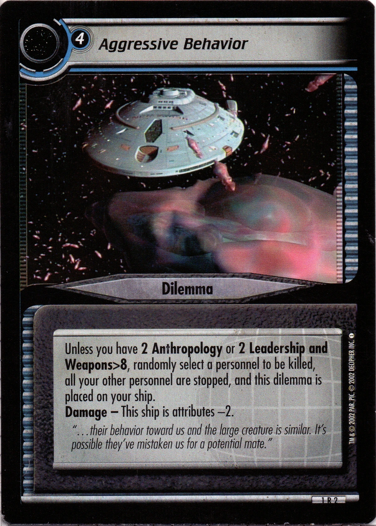 Aggressive Behavior (2E) | CardGuide Wiki | Fandom