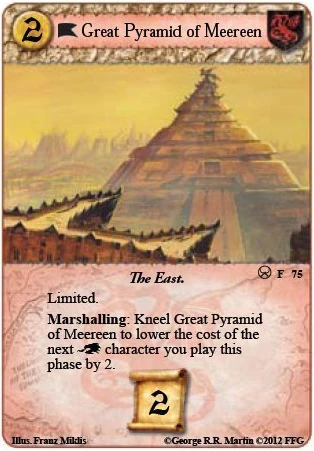 Great Pyramid of Meereen (AHM) | CardGuide Wiki | Fandom