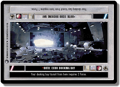 Hoth Echo Docking Bay Dark Hoth Cardguide Wiki Fandom