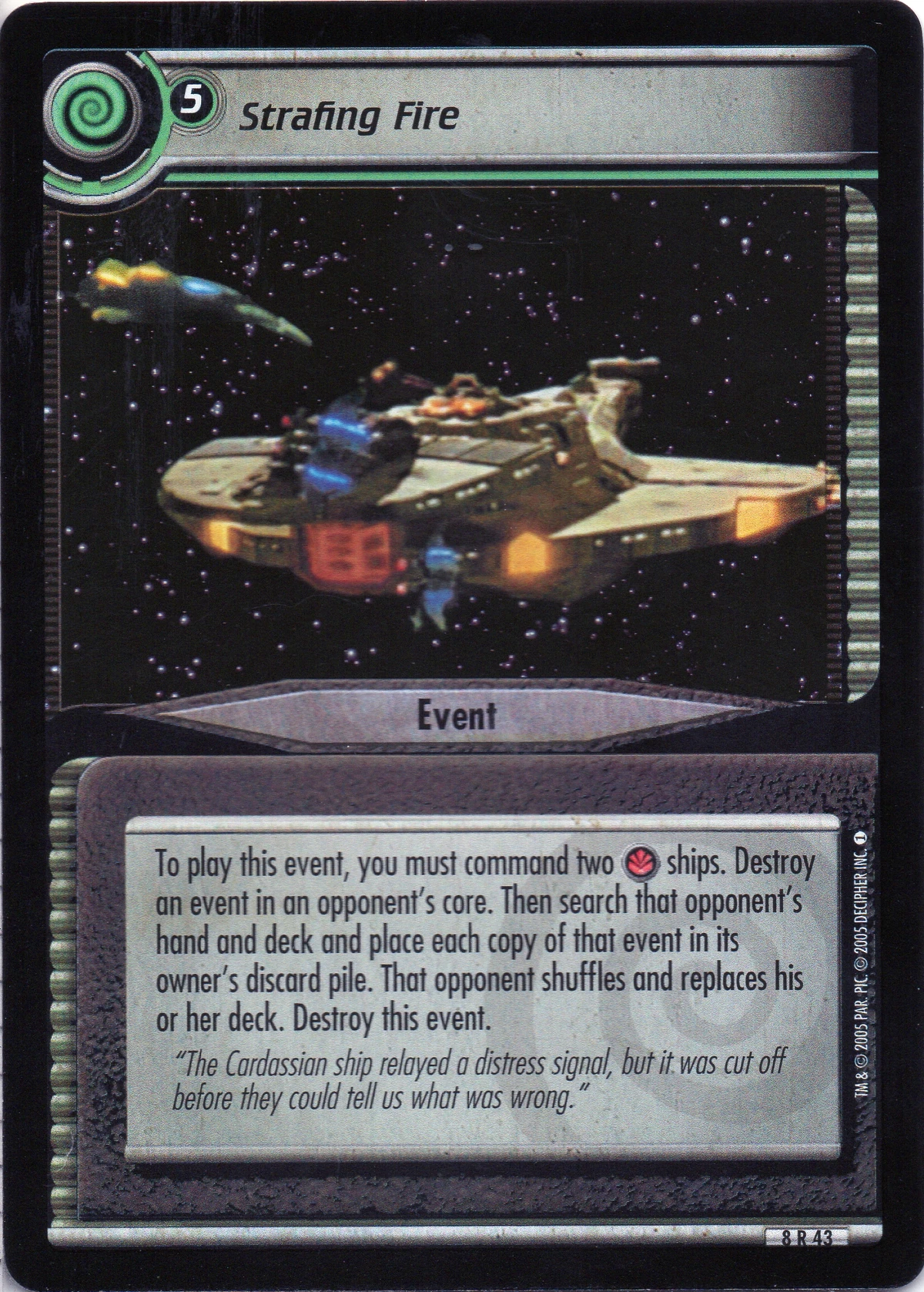 Strafing Fire (TBG) | CardGuide Wiki | Fandom