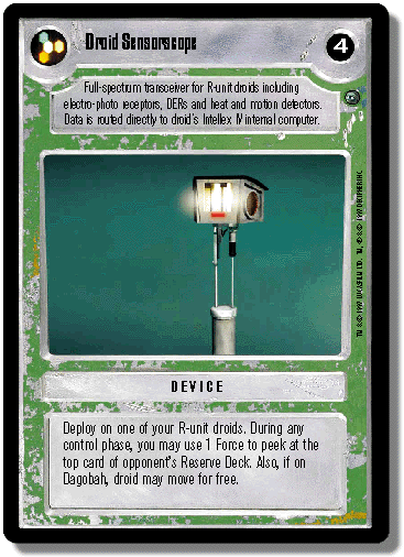 Droid Sensorscope (DGB) | CardGuide Wiki | Fandom