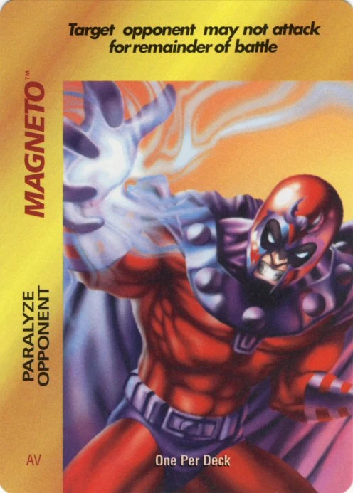 Magneto - Paralyze Opponent (MVOP) | CardGuide Wiki | Fandom