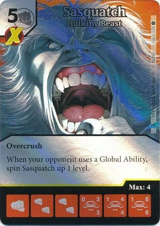Sasquatch - Hulking Beast (XMFC) (foil) | CardGuide Wiki | Fandom
