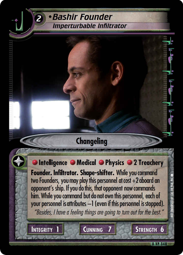 Bashir Founder Imperturbable Infiltrator Vp Cardguide Wiki Fandom