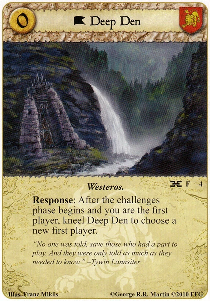 Deep Den (GotC) | CardGuide Wiki | Fandom