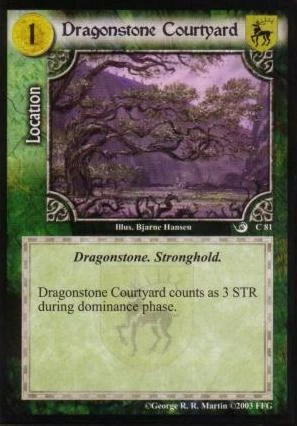 Dragonstone Courtyard (I&FE) | CardGuide Wiki | Fandom
