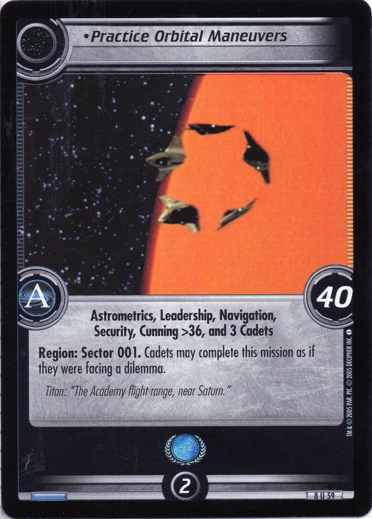 Practice Orbital Maneuvers Tbg Cardguide Wiki Fandom