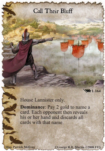 Call Their Bluff (CS) | CardGuide Wiki | Fandom