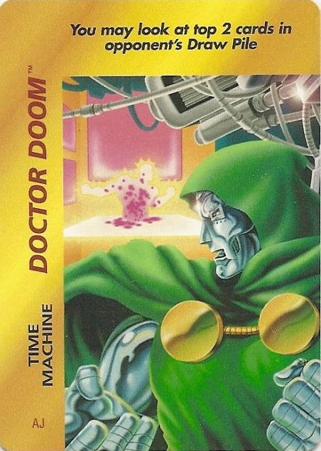 Doctor Doom Time Machine Mvop Cardguide Wiki Fandom