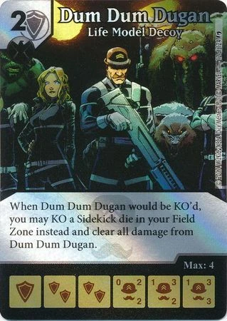 Dum Dum Dugan - Life Model Decoy (GotG) (foil) | CardGuide Wiki | Fandom