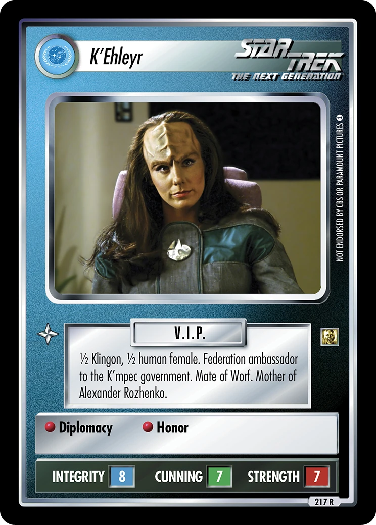 K'Ehleyr (PR) | CardGuide Wiki | Fandom