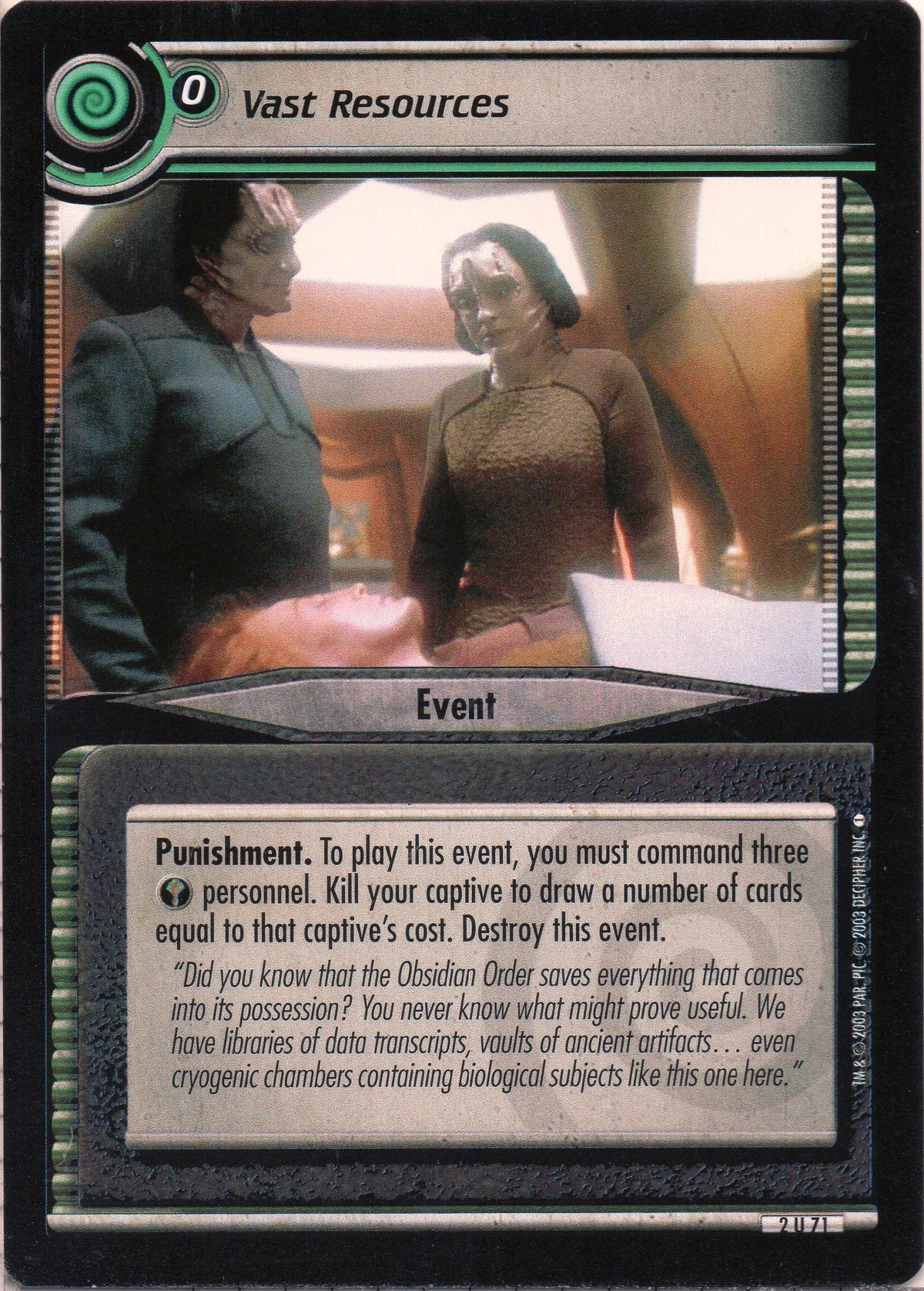 Vast Resources (ENE) | CardGuide Wiki | Fandom