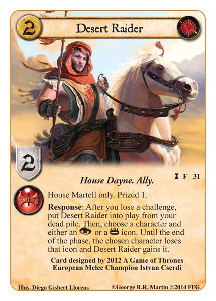 Desert Raider (TCP) | CardGuide Wiki | Fandom