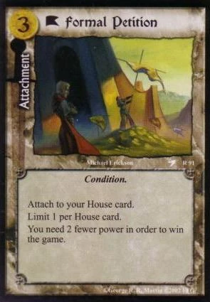 Formal Petition | CardGuide Wiki | Fandom